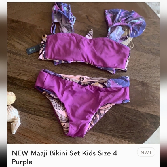 Maaji | Swim | Maaji Girls Swimsuit Set In Size 4 | Poshmark